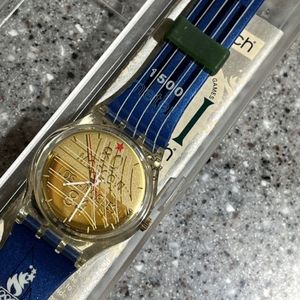 SwissGear | Wearables | Rare Vintage Swatch Watch Sebastian Coe Moscow ...